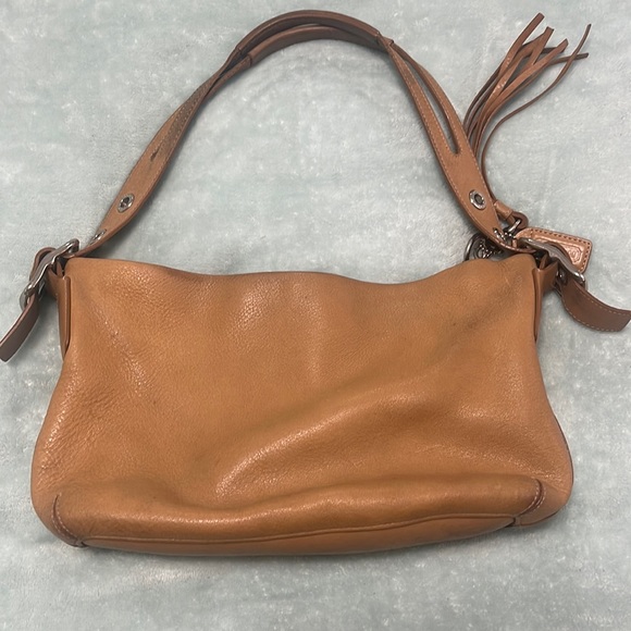 Coach | Bags | Coach Tan Leather Purse | Poshmark